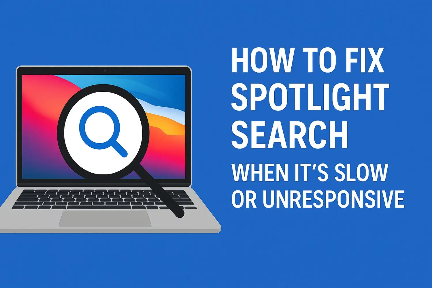 How to Fix Spotlight Search When It’s Slow or Unresponsive on macOS ...