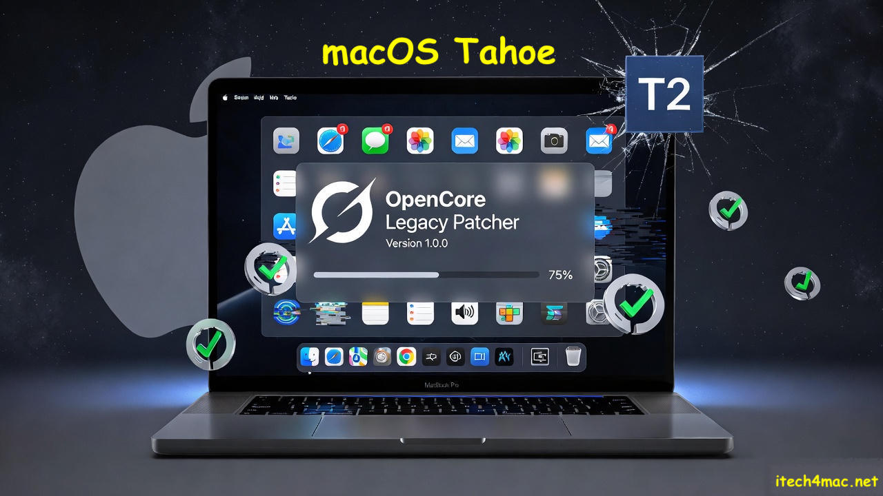 macOS Tahoe on Unsupported Macs: OpenCore Legacy Patcher expected release date – ITECH4MAC